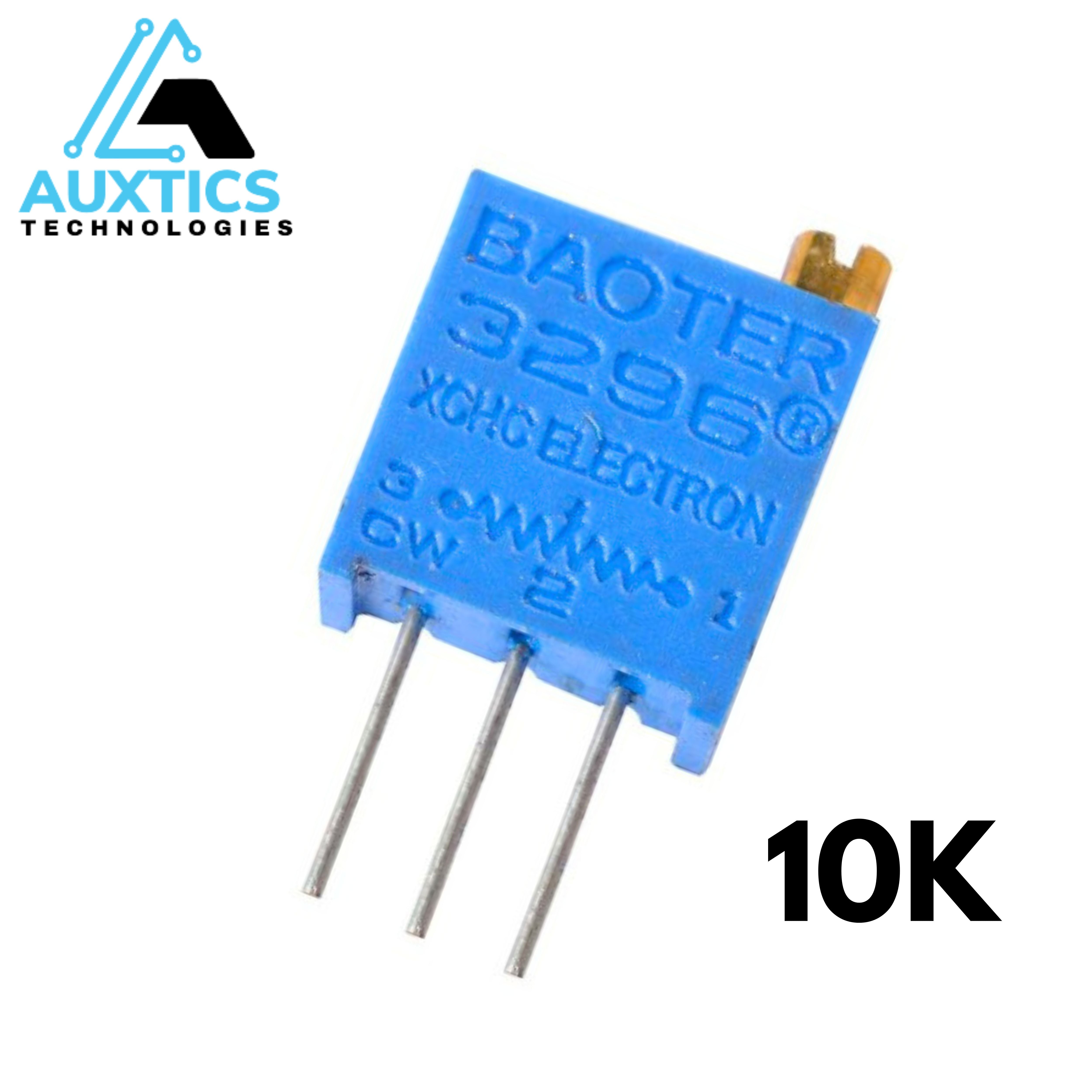 10K Ohm Trimpot | Variable Resistor Potentiometer for Arduino, Electro ...